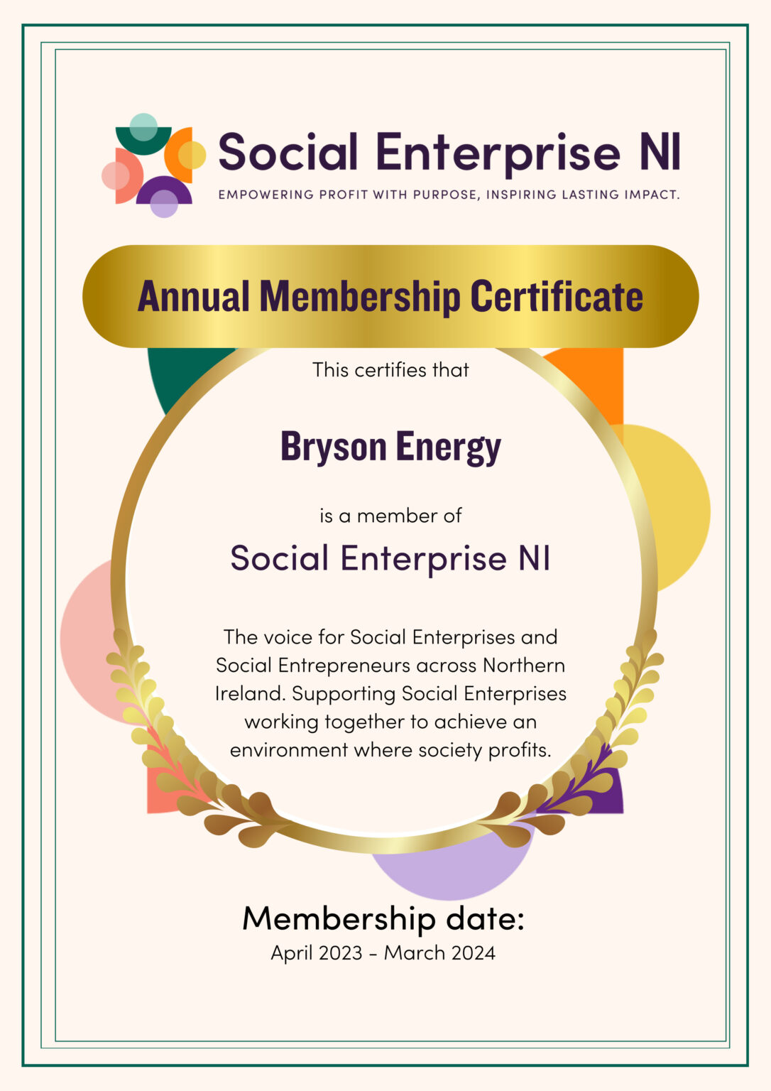 Bryson Energy: member of Social Enterprise NI | Bryson