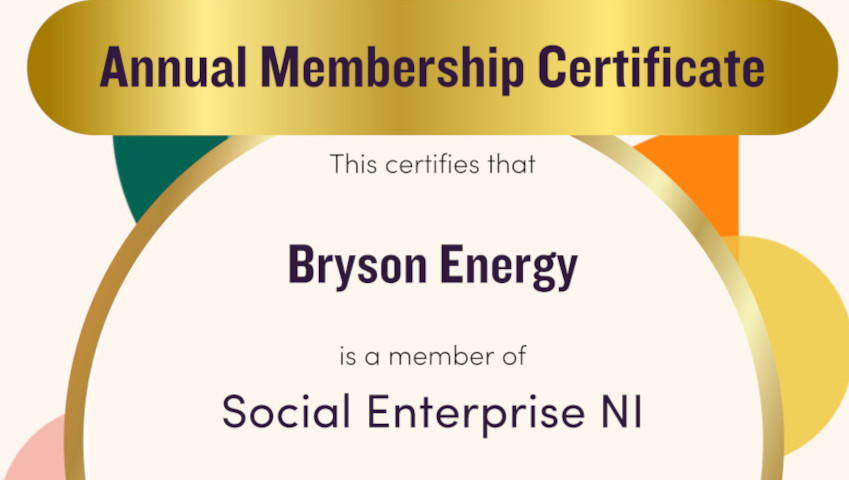 Bryson Energy: member of Social Enterprise NI | Bryson
